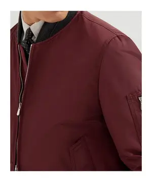 Brunello Cucinelli Padded Bomber Jacket