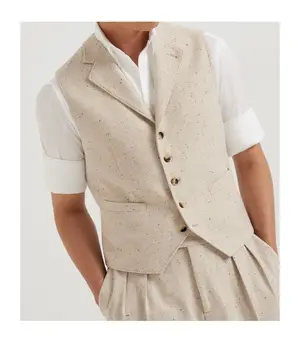 Brunello Cucinelli Sleeveless Collared Waistcoat