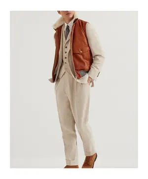 Brunello Cucinelli Sleeveless Collared Waistcoat