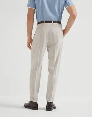 Brunello Cucinelli Pinstripe Tailored Trousers