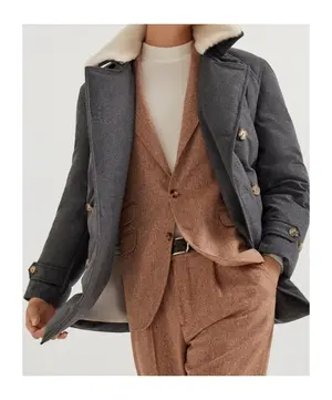 Brunello Cucinelli Double-breasted Coat