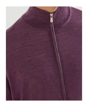 Brunello Cucinelli Zip-up Fine-knit Cardigan