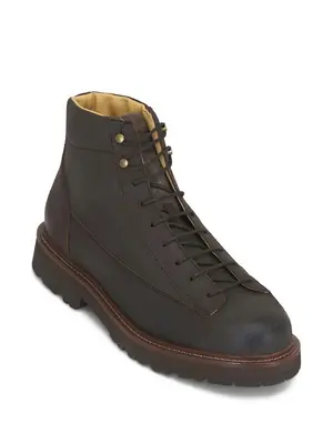 Brunello Cucinelli Lace-up Suede Boots