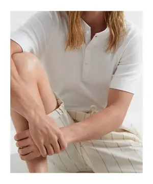 Brunello Cucinelli Short-sleeve Polo Shirt