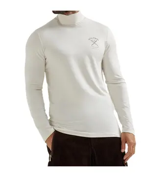 Brunello Cucinelli Turtleneck Logo T-shirt