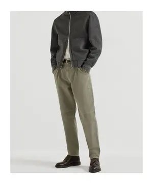 Brunello Cucinelli Pleated Pocket Trousers
