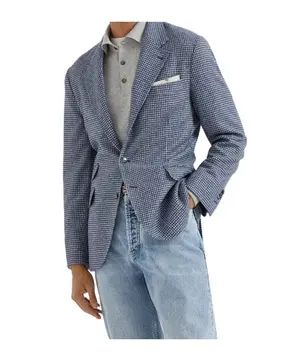 Brunello Cucinelli Dogtooth Blazer