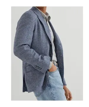 Brunello Cucinelli Dogtooth Blazer - No