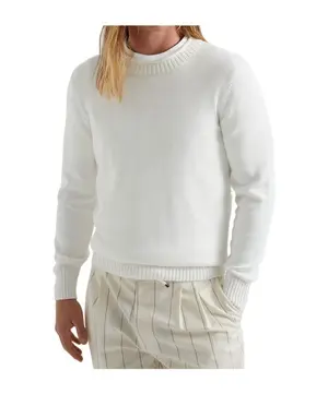 Brunello Cucinelli Cotton Crew Neck Jumper