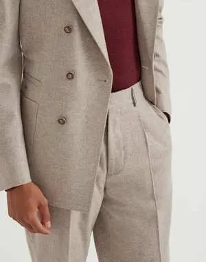 Brunello Cucinelli Pleated Cuffed Trousers