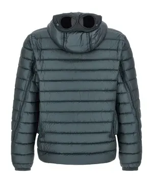 C.P. COMPANY Long-sleeved Hooded Cotton Jacket