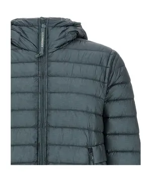 C.P. COMPANY Long-sleeved Hooded Cotton Jacket