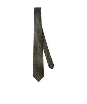 Brunello Cucinelli Silk Tie - Khaki