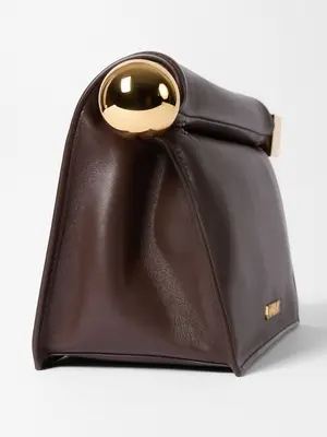Jacquemus Rond Carré Logo Plaque Clutch Bag