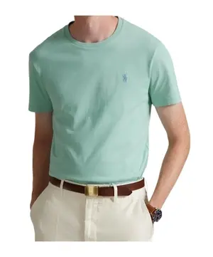Ralph Lauren Polo Logo Cotton T-shirt - Green