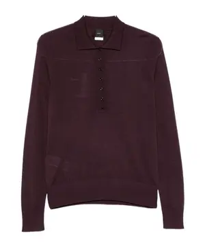 Pinko Vadus Fine-knit Polo Top