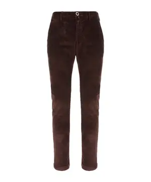 Jacob Cohen Straight-leg Casual Trousers - Bordeaux