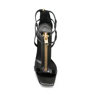 Elisabetta Franchi Square-toe High-heeled Sandals