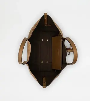 TOD'S Timeless Shopping Bag In Suede - No