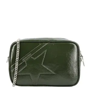 GOLDEN GOOSE Mini Star Shoulder Bag - Green