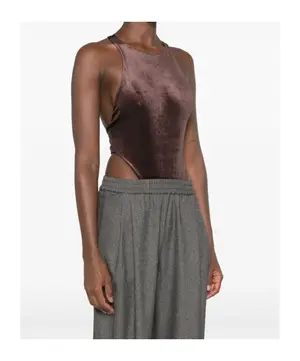 Andamane The Attico Fonda Halterneck Bodysuit
