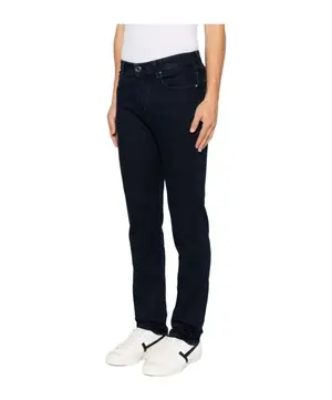Jacob Cohen Logo Patch Slim-fit Jeans