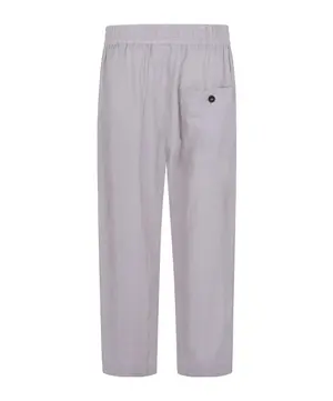 ZIGGY CHEN Elastic-waist Casual Trousers