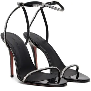 Amina Muaddi Diamante 105 High-heeled Sandals