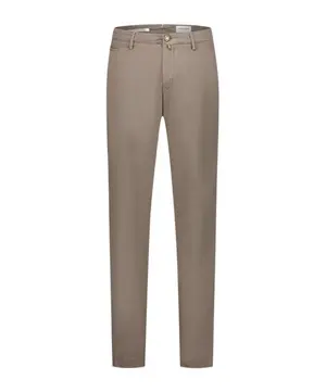Jacob Cohen Logo Patch Slim-fit Tapered Pants - Grey