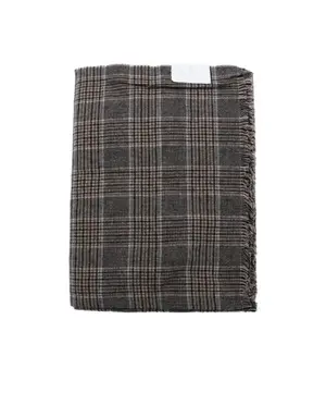 Brunello Cucinelli Logo Patch Scarf