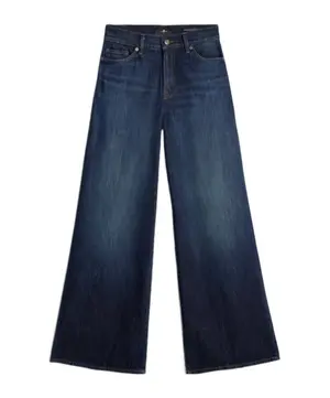 7 For All Mankind Lotta Tailorless Jeans - Deep Sea