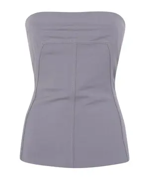 Rick Owens Sleeveless Top - Grey