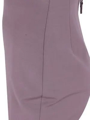 Rick Owens Zipped Raw-hem Maxi Skirt
