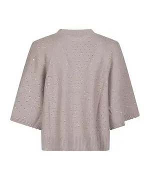 Fabiana Filippi Round Neck Sweater - Nude