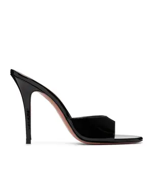Amina Muaddi Elodie 105 High-heeled Sandals - Black