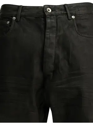 Rick Owens Geth Waxed Wide-leg Jeans