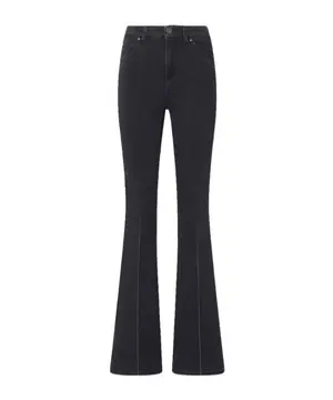 Pinko Flared Stretch Denim Jeans - Grey