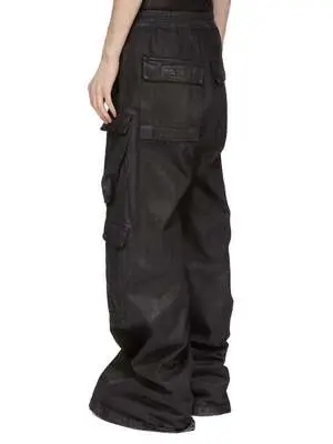 Rick Owens Double Cargo Jumbo Bela Pants - Black