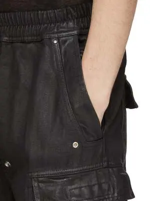 Rick Owens Double Cargo Jumbo Bela Pants - Black