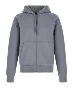 Hugo Boss Long-sleeve Hooded Sweatshirt - Grey