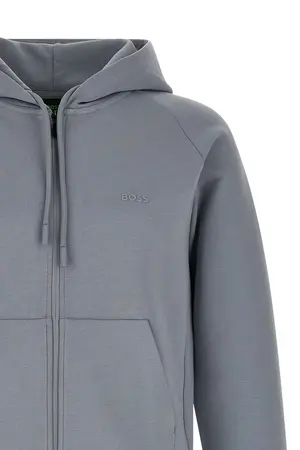 Hugo Boss Long Sleeve Zip-up Hooded Sweatshirt