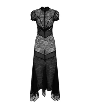 Attico Midi Dress - Black