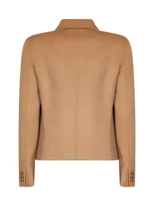 Max Mara Venere Button-up Jacket - Brown