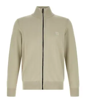 Hugo Boss Kanozip_s' Cardigan - Beige