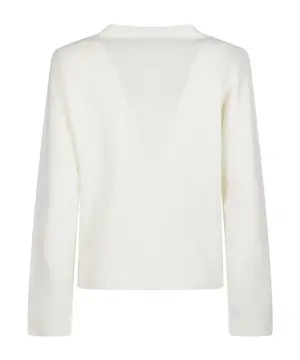 Fabiana Filippi V-neck Long Sleeve Sweater