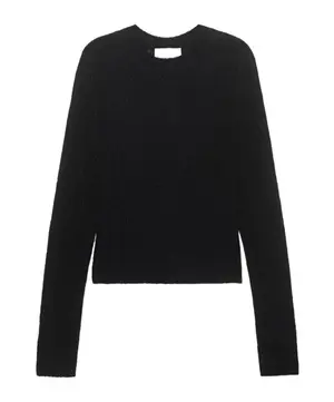 LISA YANG Long Sleeve Sweater - Black