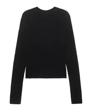 LISA YANG Long Sleeve Sweater - Black