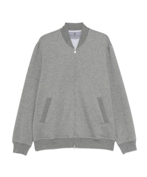 Brunello Cucinelli Zip-up Sweater - Grey