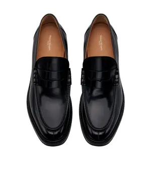 MAISON MARGIELA Heel-less Leather Loafers