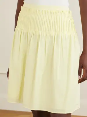 SIR. Pleated Midi Skirt